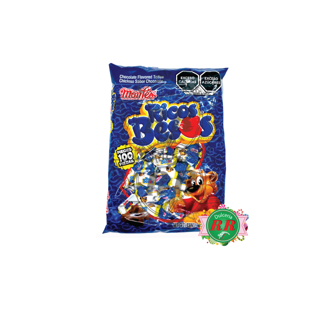 Montes Ricos Besos 100pcs – Dulceria RR